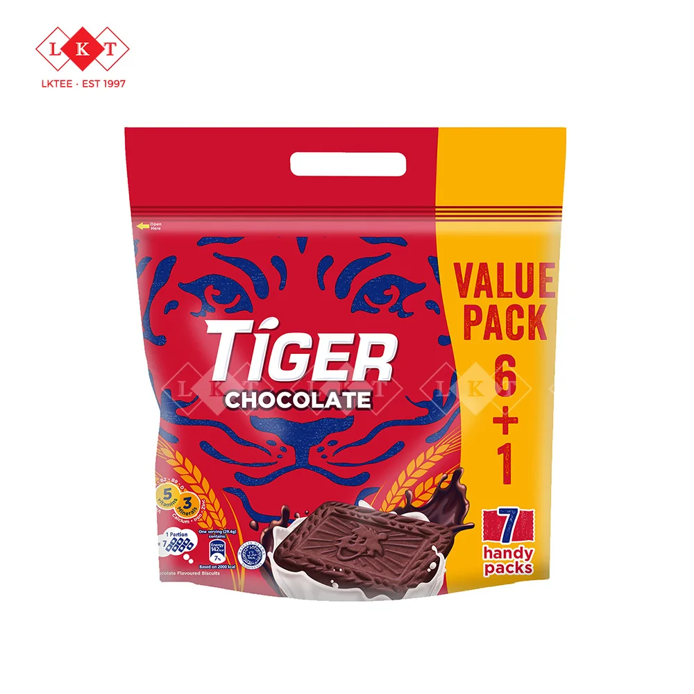 Tiger Milk Cookies - Exotic Chocolate Biscuits from Mondelez