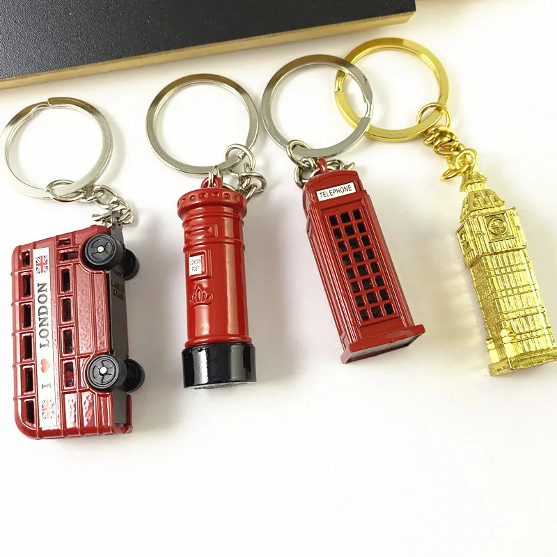 Souvenir London Keychain - Iconic British Cultural Gift