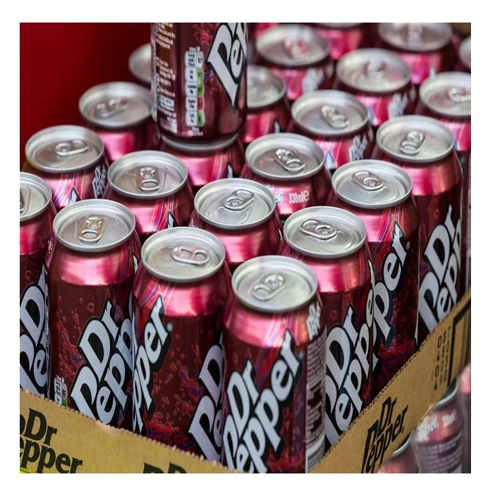 Dr Pepper All Flavors - Enjoy Carbonated Drinks in Cans