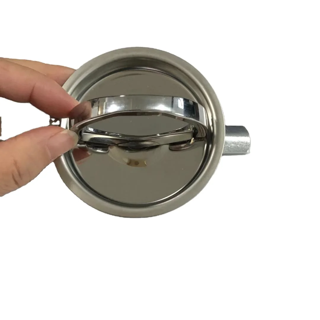 Round shape stainless steel hose reel cabinet lock fire cabinet lock ...