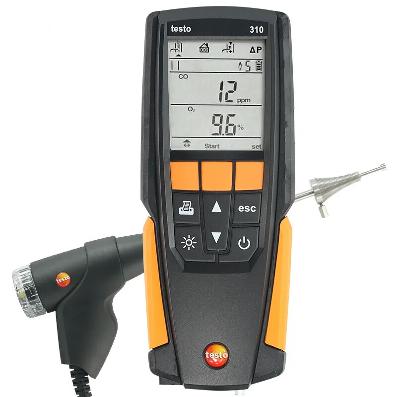 Testo 310 Residential Combustion Analyzer Kit (0563 3100 01) - Buy ...