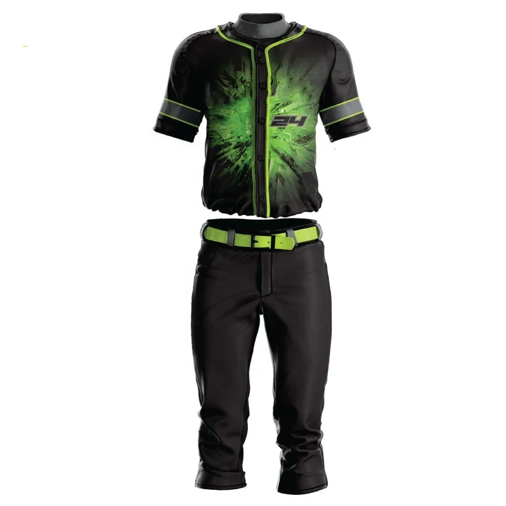 Customized Player Number Sublimated Baseball Uniform With Best Quality ...