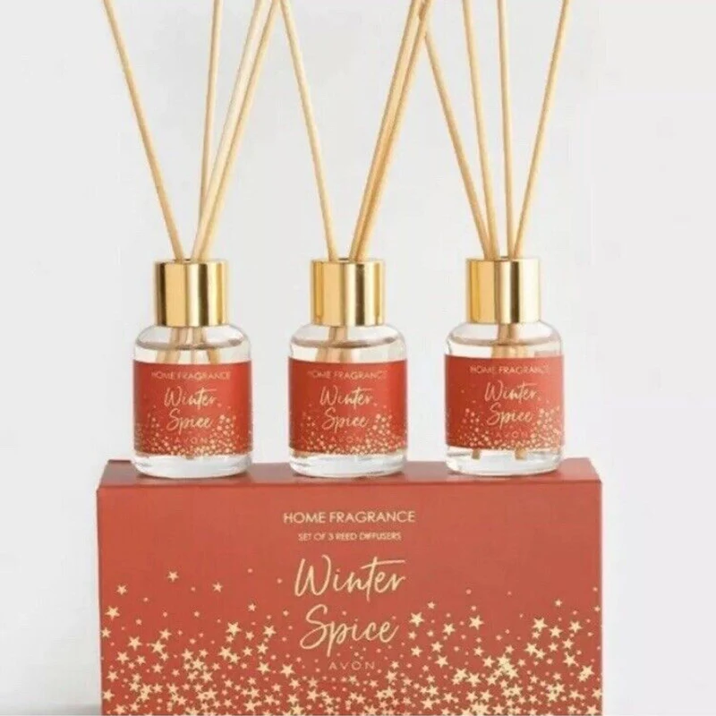 Scented Candle Home Fragrance Premium Decorative Glass Perfume Reed ...