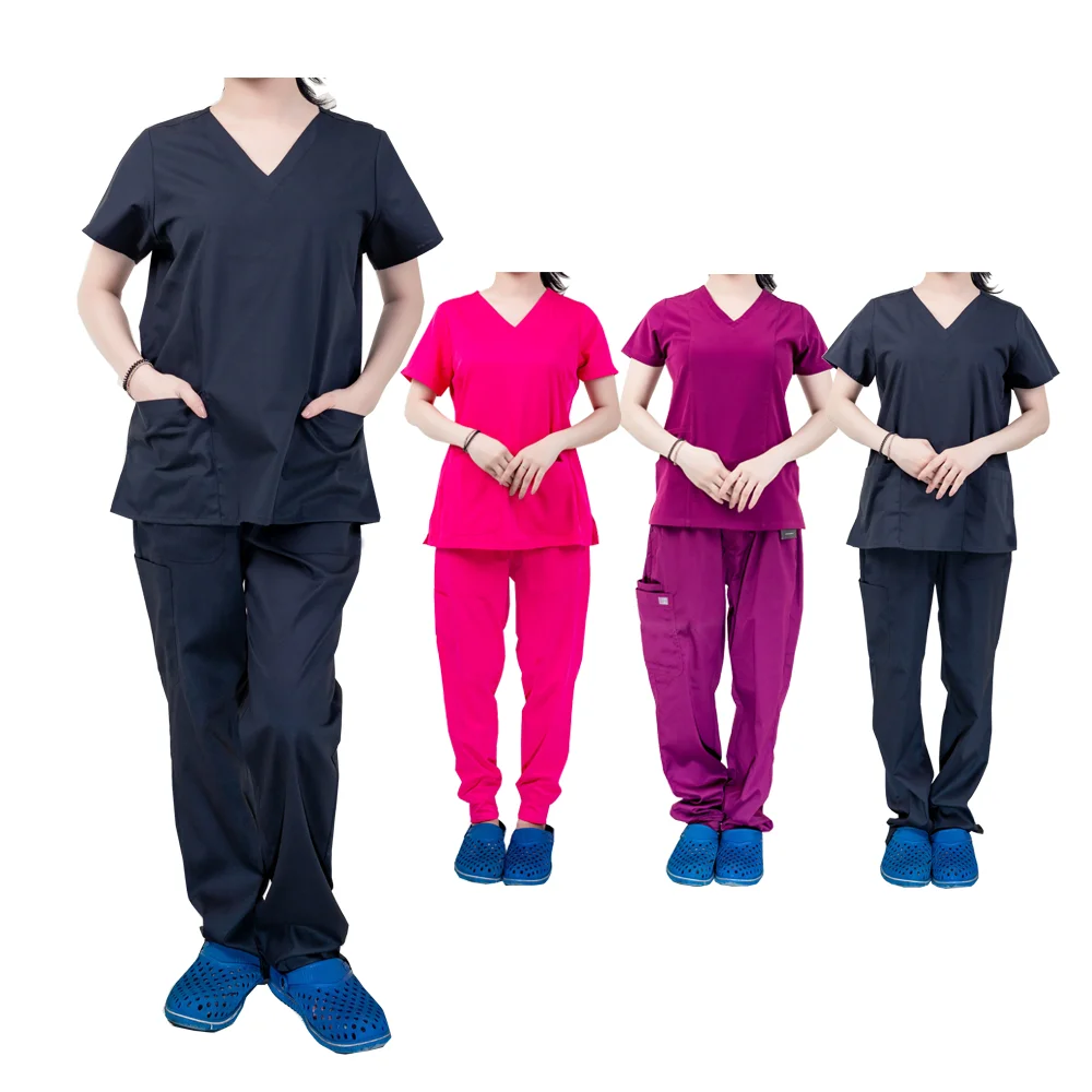 Customize Private Design Hospital Uniforms Medical Scrub Top Nursing ...
