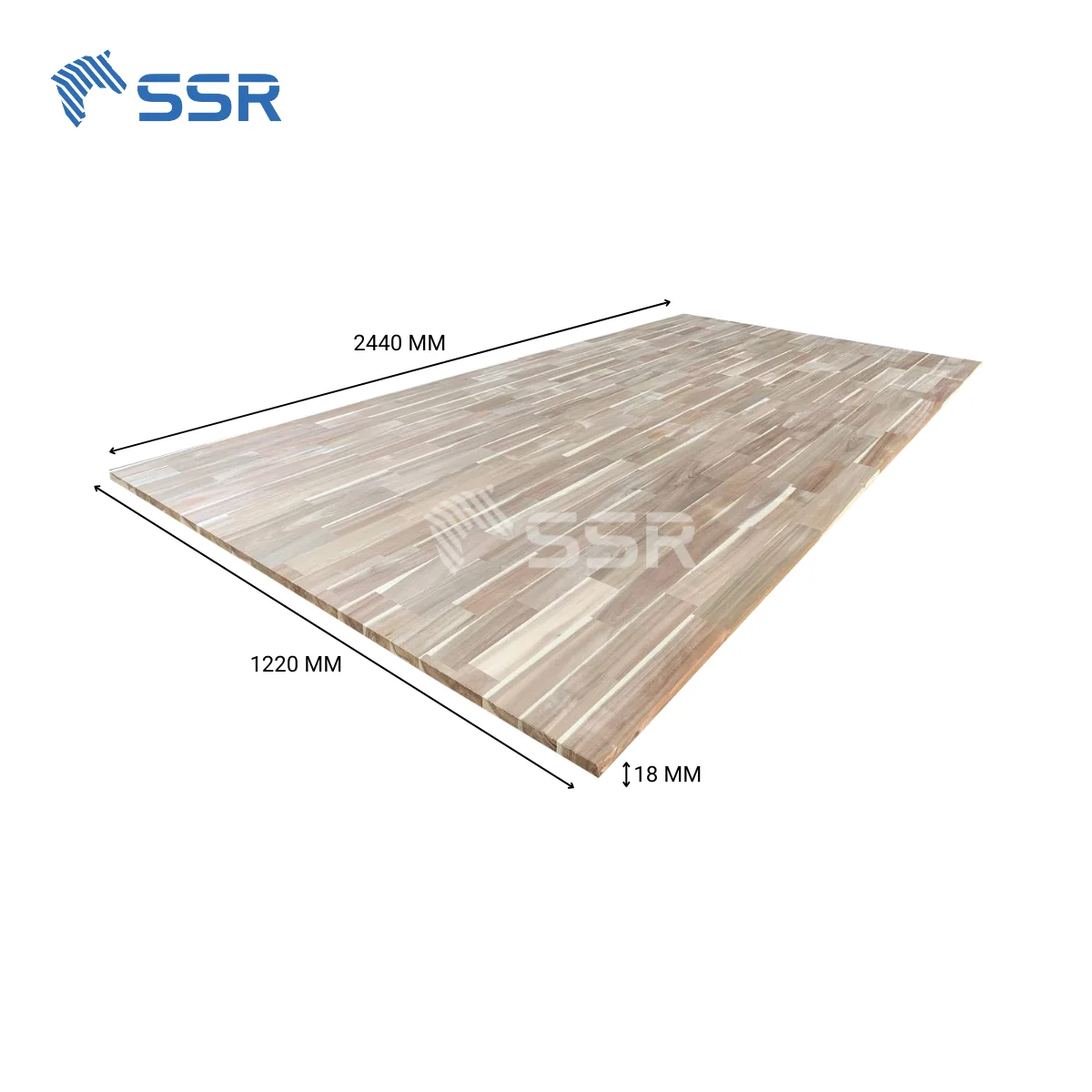 Acacia Wood Finger Joint Panels - Eco-Friendly Laminated Boards