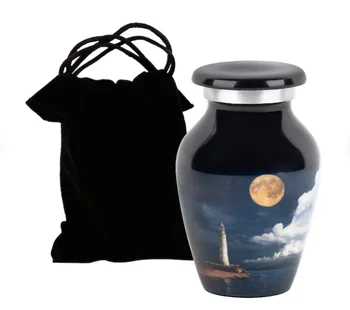 Decorative Classical Cremation Urn Mini In Size Table Decorative Loved ...