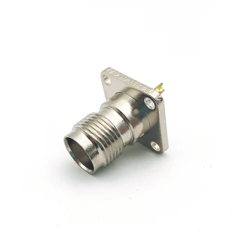 4 Hole Flange Straight Female Jack Pcb Panel Chassis Mount Tnc Rf ...