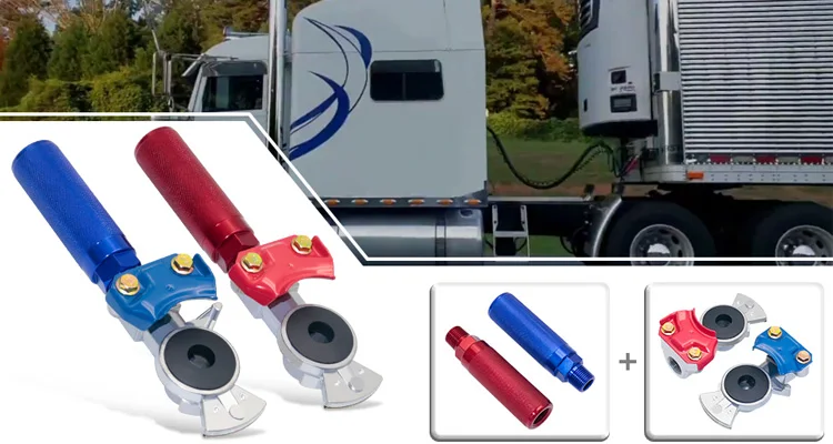 Emergency Glad Hands & Anodized Aluminum Extension Handles