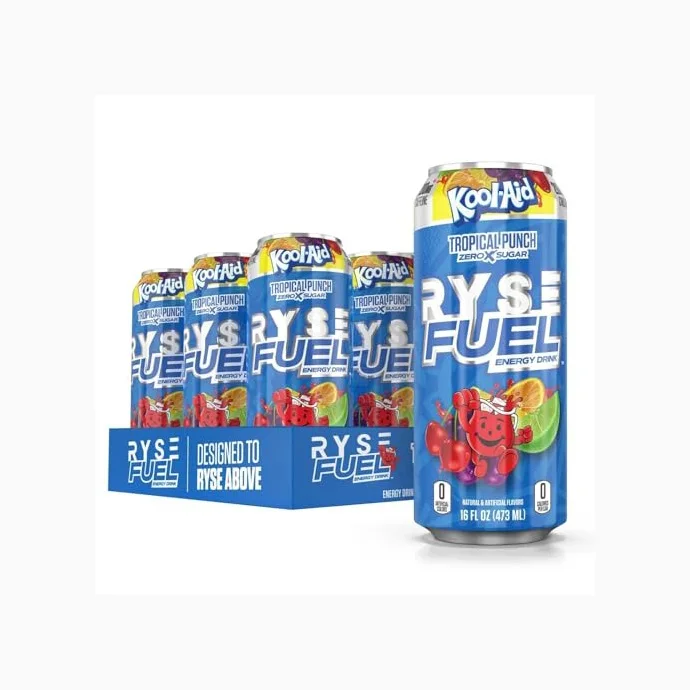 Original Ryse Fuel Sugar Free Energy Drink 250 Ml / Red Bull 355ml ...