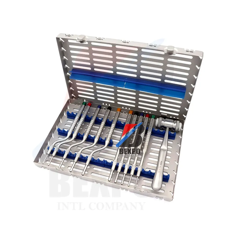 Dental Sinus Lift Osteotomes Convex Kit Set Surgical Stainless Steel ...