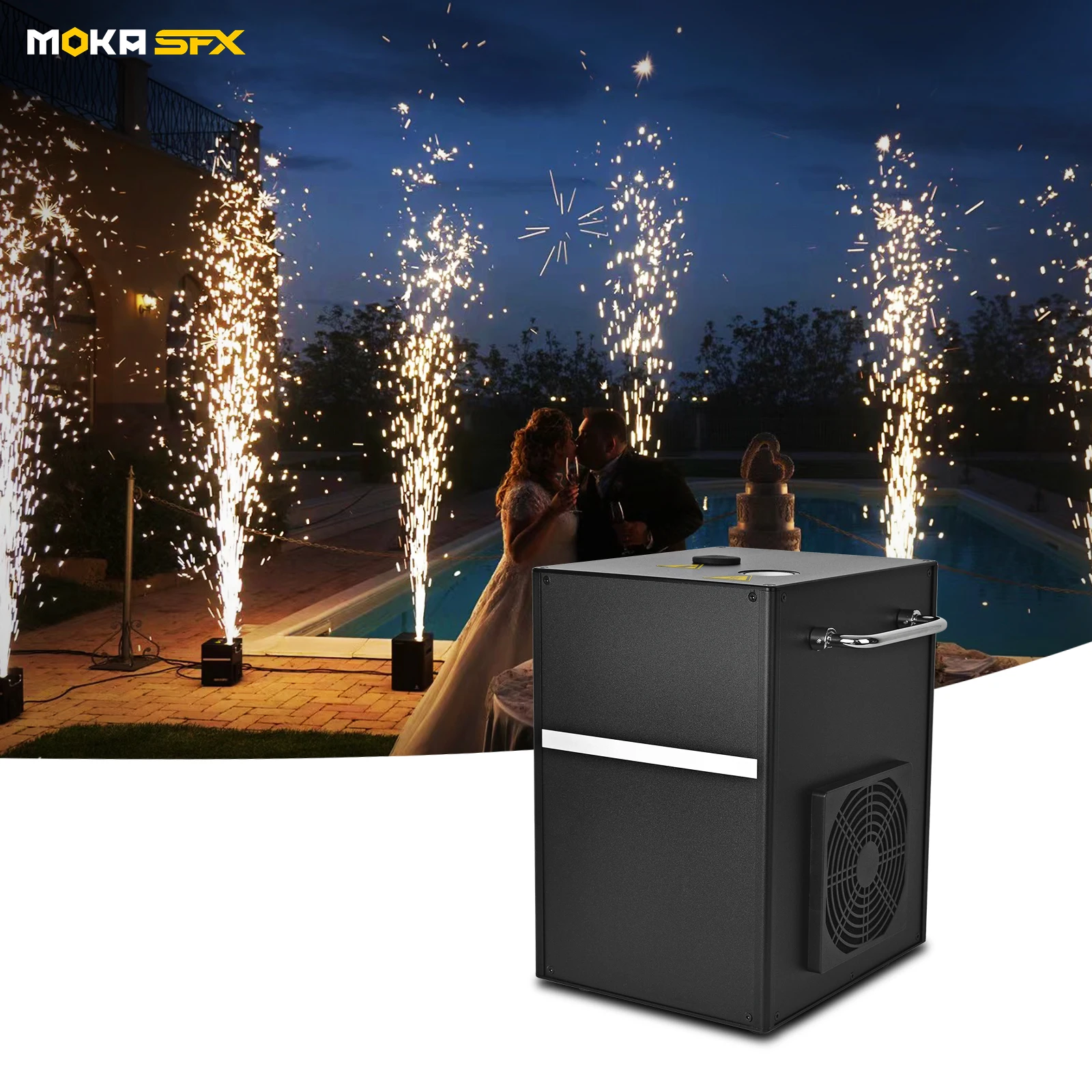 MOKA SFX Moq1psc MK-E11 2-6M DMX 750w Cold Spark Machine