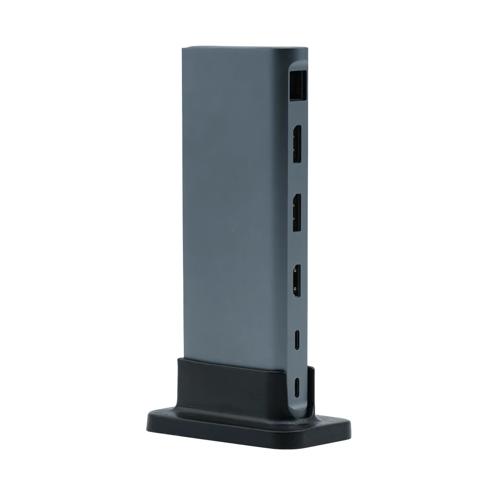 12-in-1 Triple Display Standalone Usb-c Hub With 4k60hz Hdmi ...