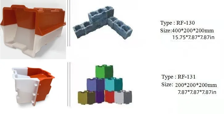 Plastic Cement Tile Mold - Durable Interlocking Blocks