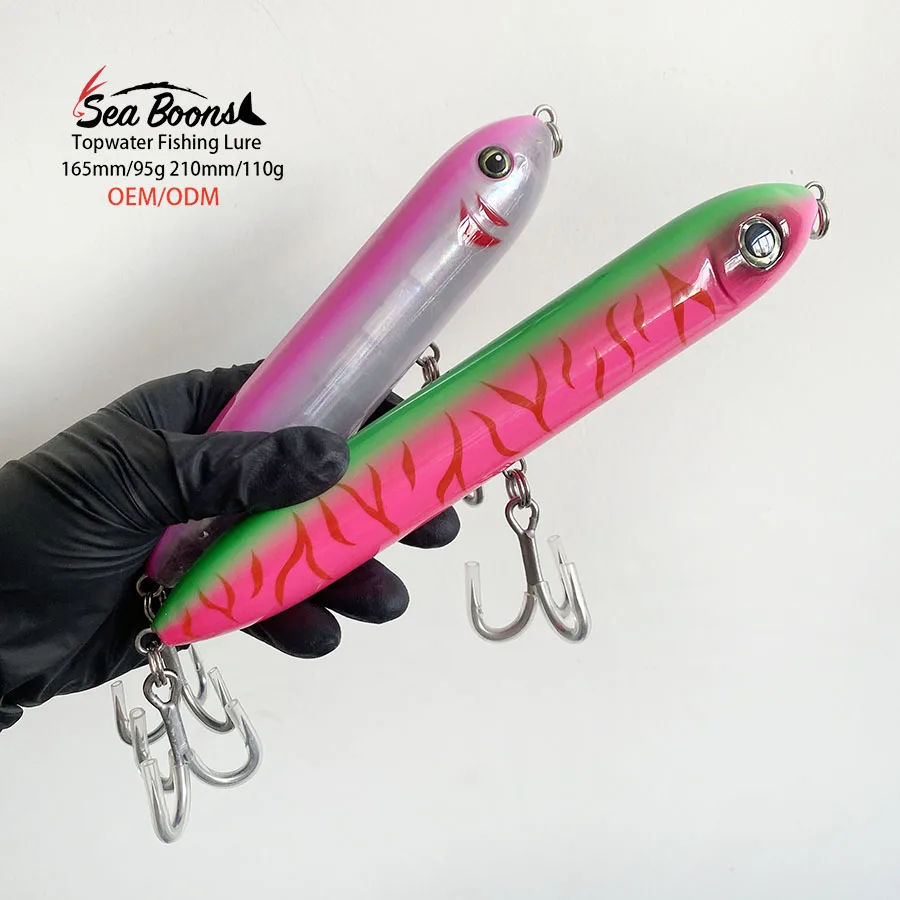 Yozuri Crankbait Musky Sublimation Popper Topwater Lure