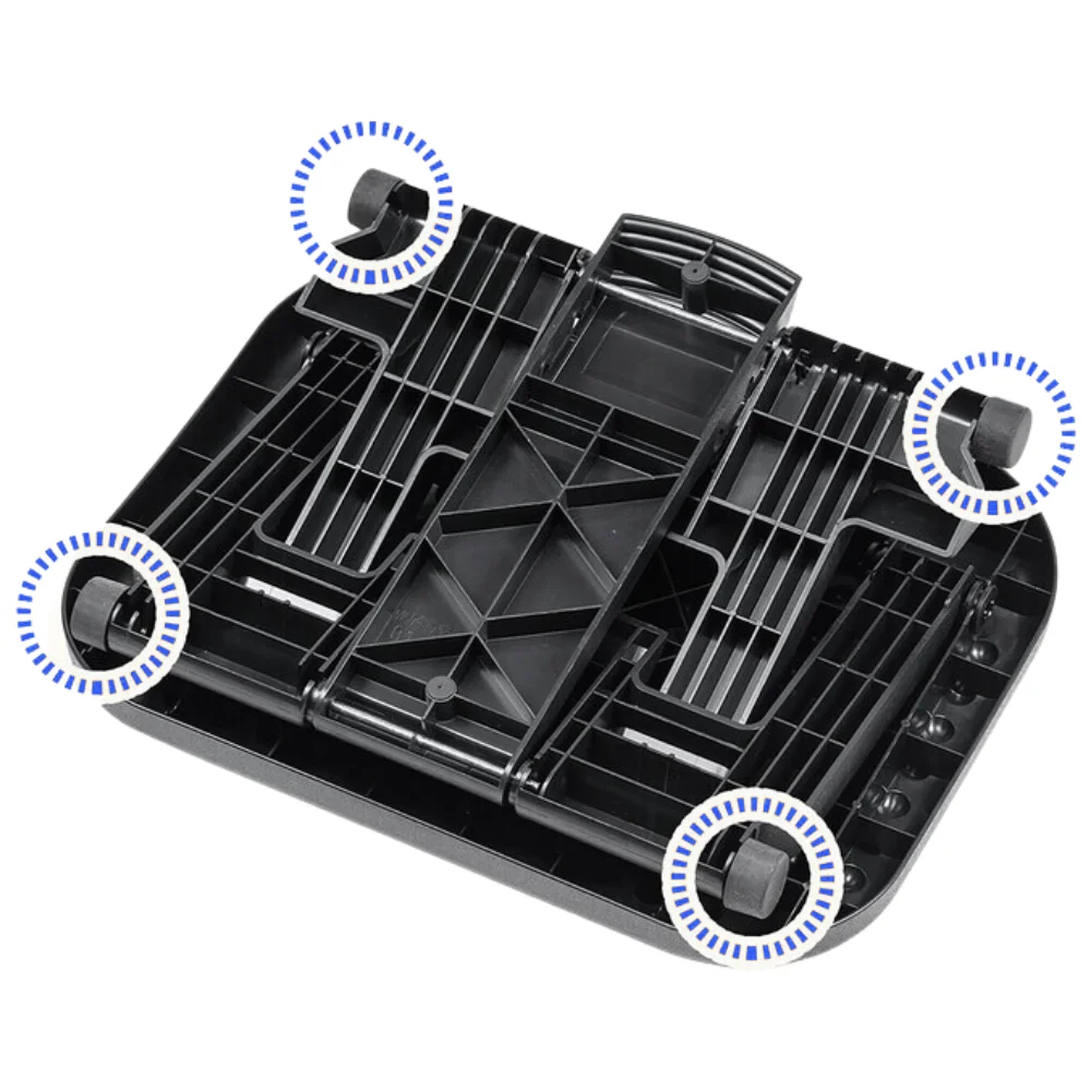 Ergonomic Footrest - Adjustable and Foldable Design