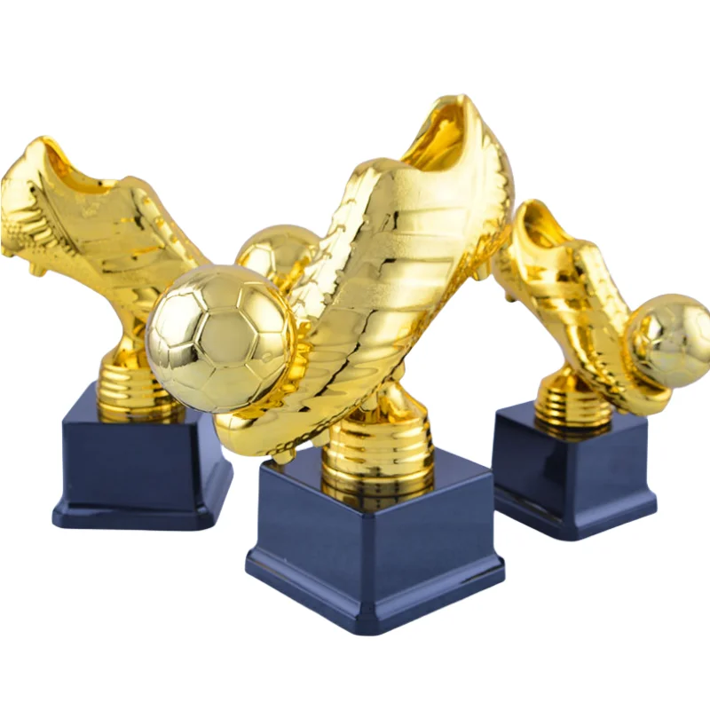 Wholesale Manufacturer Custom Golden Boot Soccer Trophy Football Cheap ...