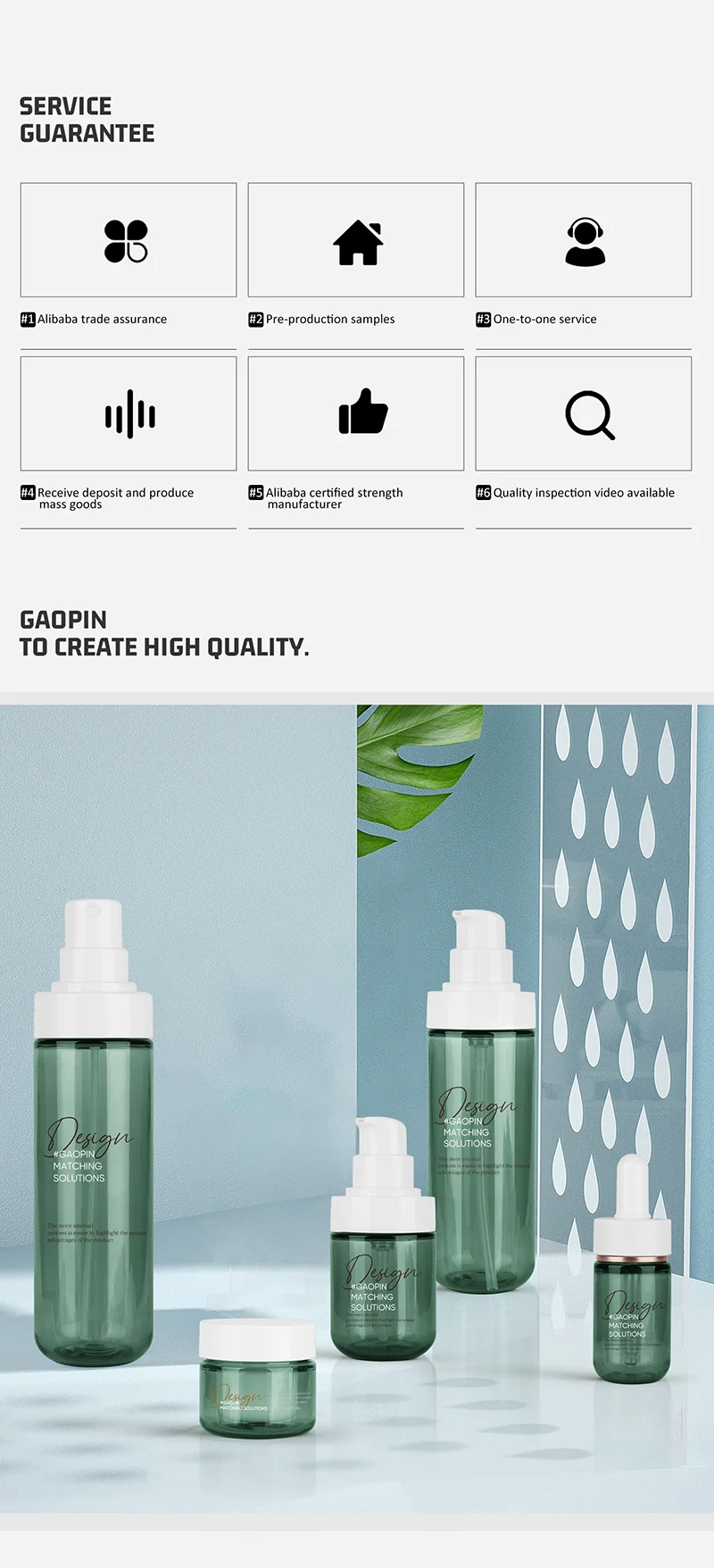 Wholesale Facial Care Plastic PCR Container - PET Bottles