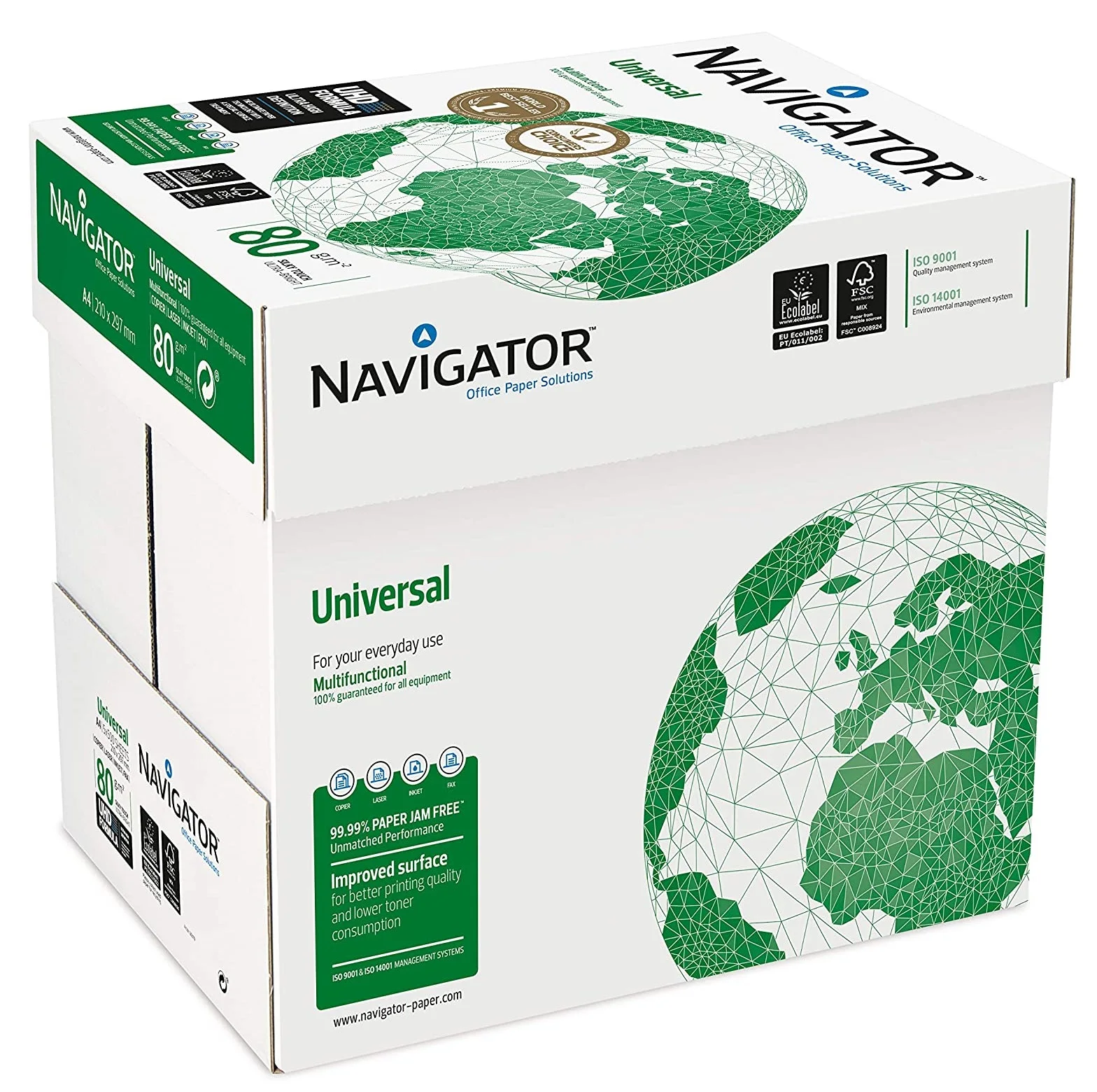 Office A4 Paper 80 Gsm Navigator - Buy Navigator Universal A4 Copy ...