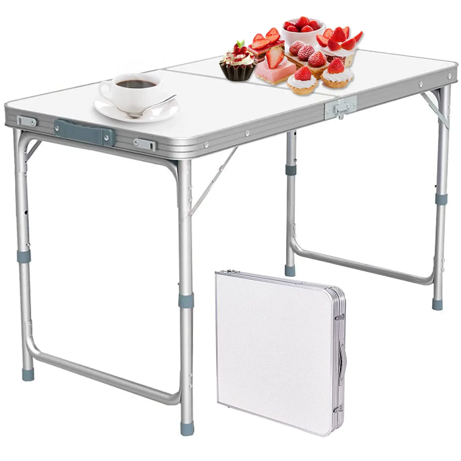 Custom Outdoor BBQ picnic camping table de foldable manufacturer ...