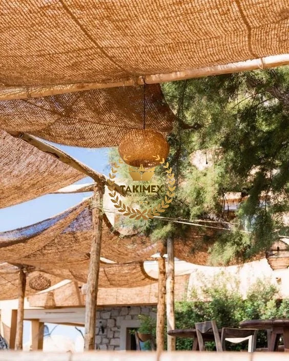 Wholesale Coconut Coir Shade Sail - Natural Brown Shade Sails for ...