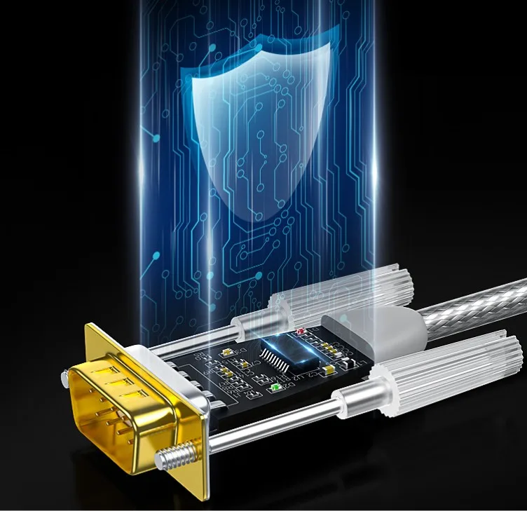 Male DB9 Pin With FTDI FT231 Chipset USB a 2.0 to RS232 Serial ...