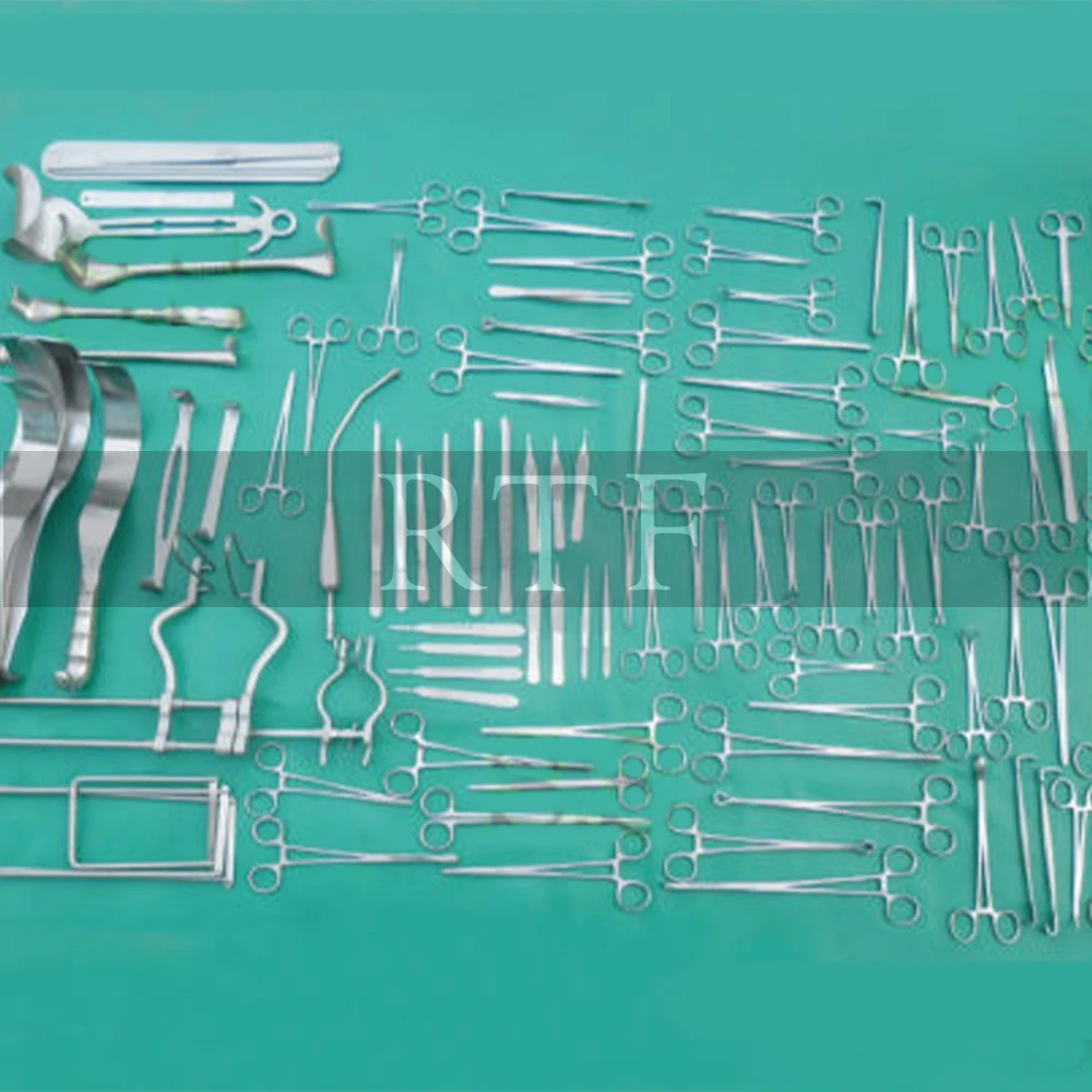 197 Pcs Laparotomy Set Surgical Medical Instruments Lot New Excellent ...