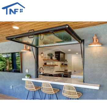 Aluminum Gas Strut Awning Window Double Glazed Glass Aluminum Windows ...