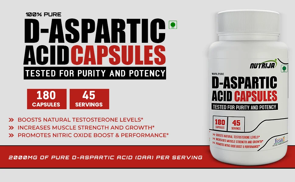 D-aspartic Acid Daa Supplement 90 Capsules - Buy Daa D Aspartic Acid ...