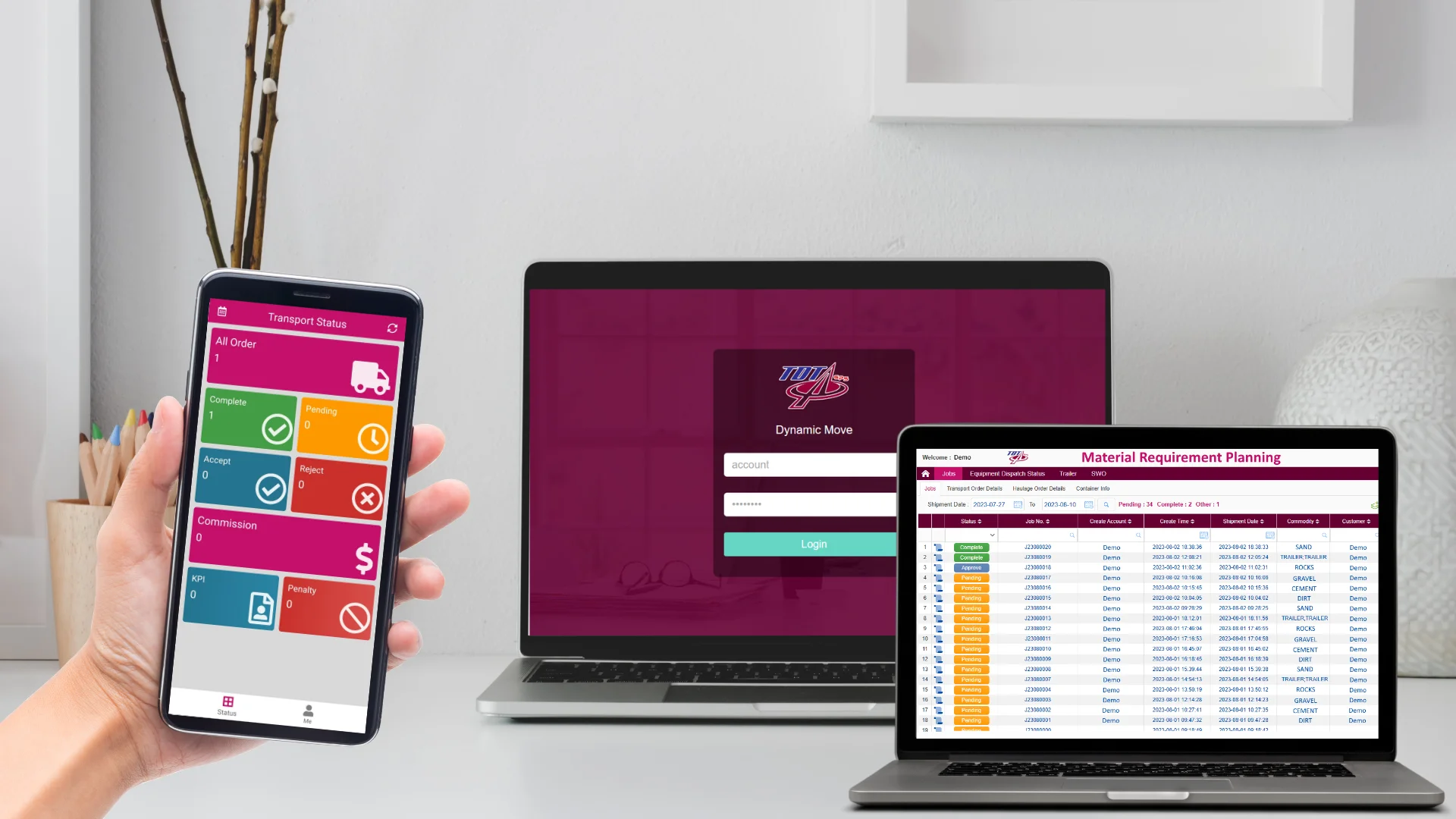 Professional One-stop Service Software Dynamic Move Material Resources ...