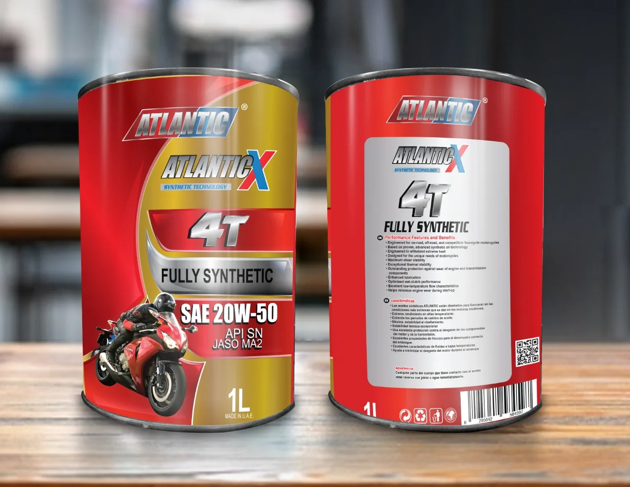 Atlantic 4t Motor Engine Oil - Buy Motorcycle 4t Engine Oil 25w60 20w50 ...