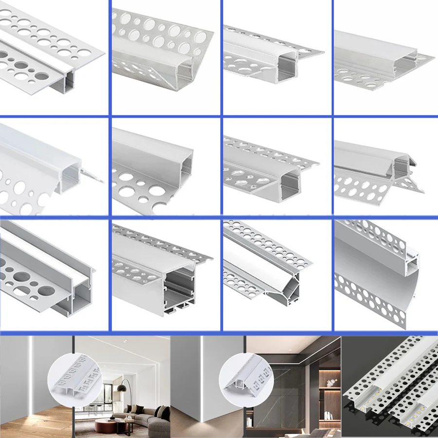 Gypsum Wall LED Strip Lighting - Flexible & Customizable
