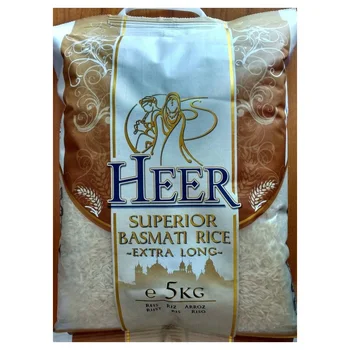 Heer Basmati Rice White Heer Steam Creamy Golden Heer Tasty Organic ...