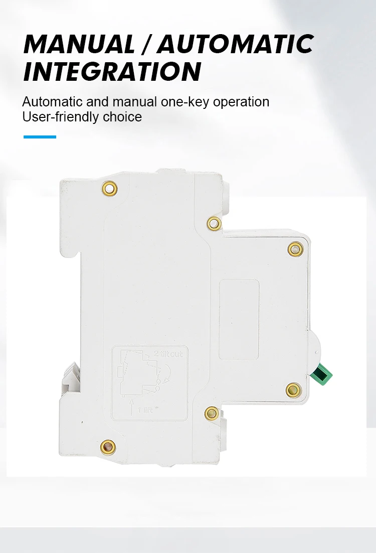 Shcet 2p 63a 100amp Dual Power Automatic Manual Transfer Changeover ...