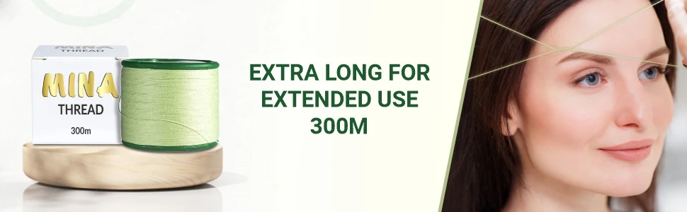 MINA Thread - Premium Eyebrow Threading Organic Cotton