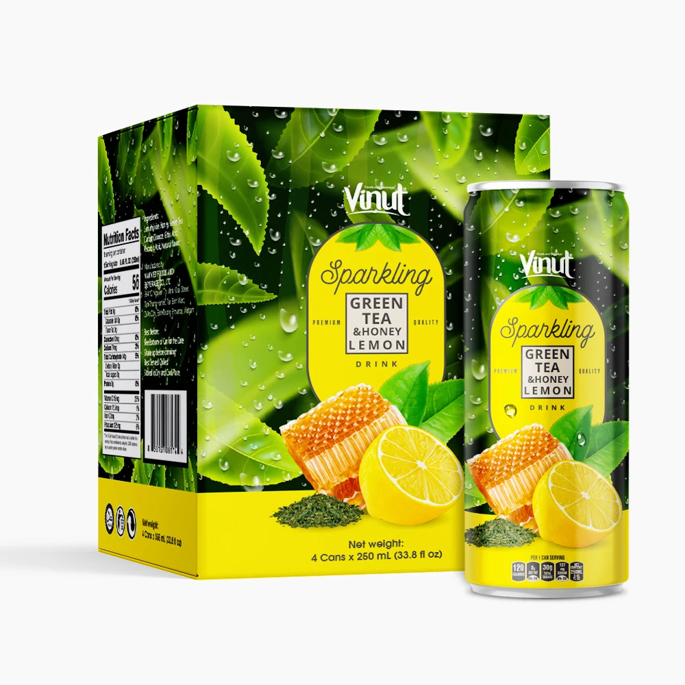 Alibaba.com: VINUT 250ml Premium Green Tea Honey Lemon Drink, Ready to ...