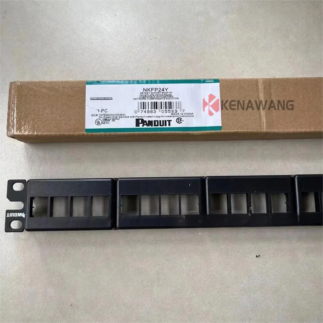 RJ45 Cable Manager Rack 19 Inch - 24 Ports Network Patch Cord ...