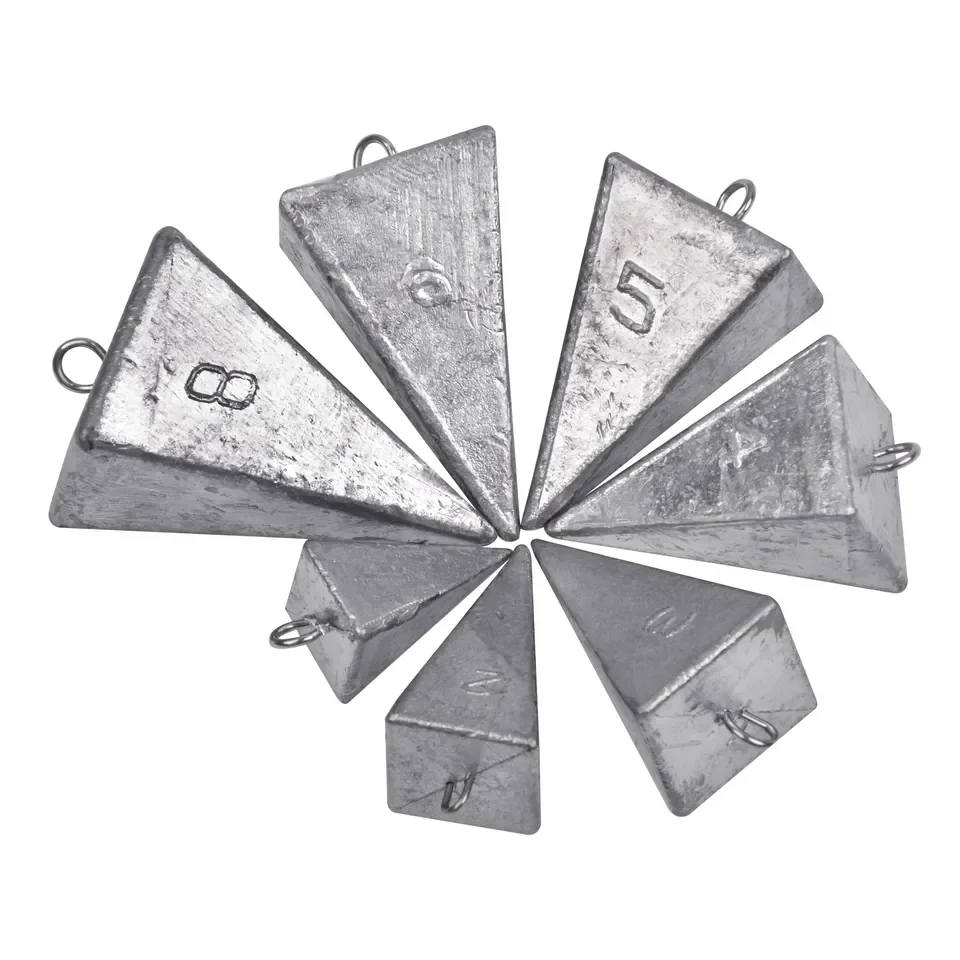 5g 10g Pyramid Grey Color Swivel Freshwater Saltwater Ocean Beach ...