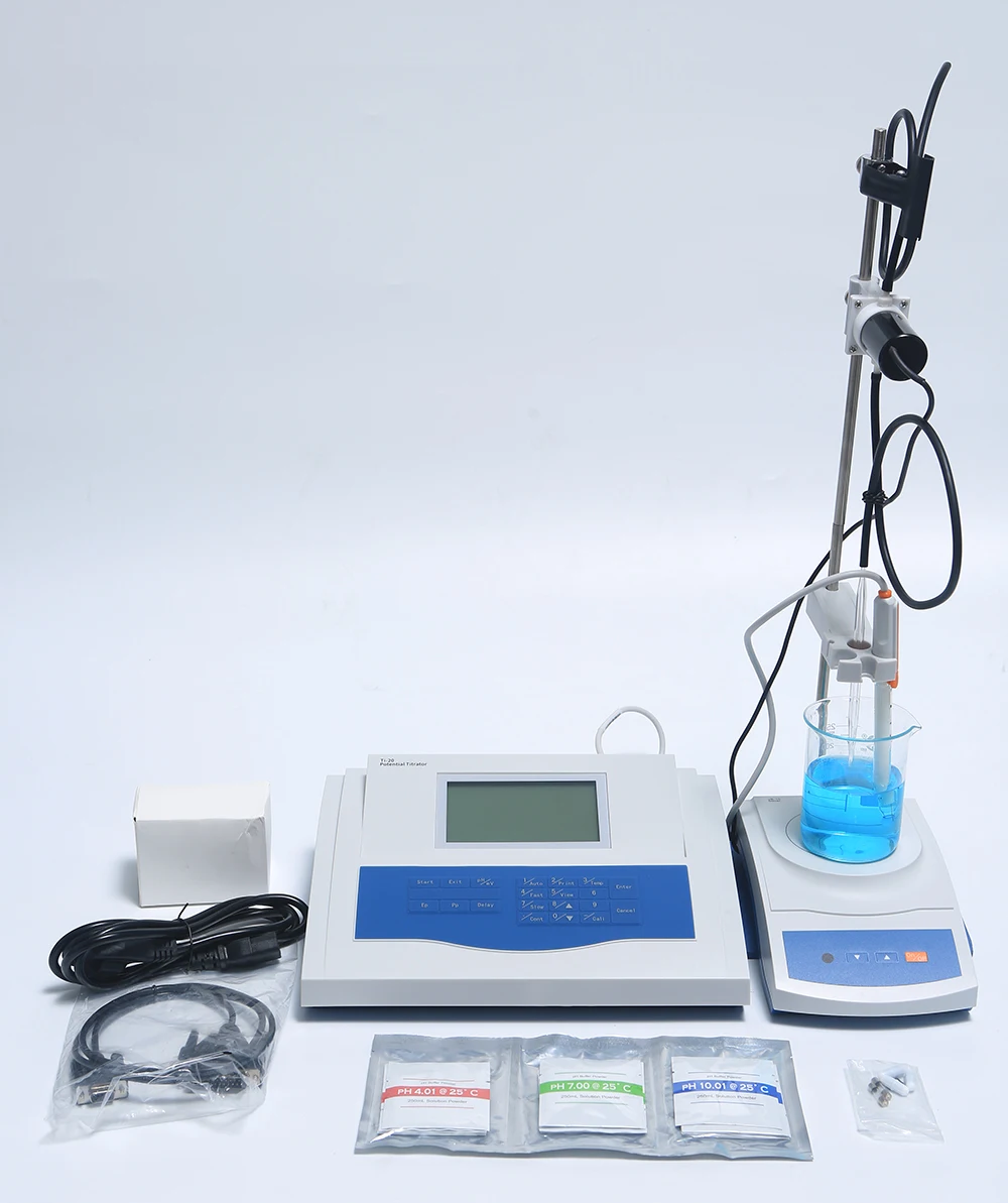 Aelab Laboratory Lcd Automatic Potentiometric Titrator Glass Burette ...