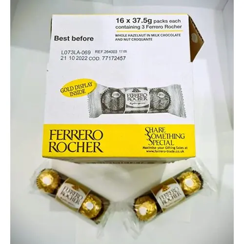 Premium Quality Ferrero Rocher Chocolates (t3 / T5 / T16 / T24 / T25 ...
