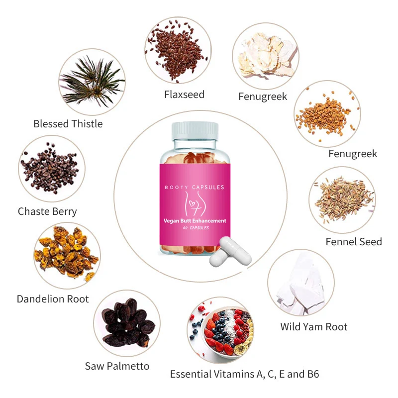 Private Label Butt Hip Pill - Enhance Your Curves