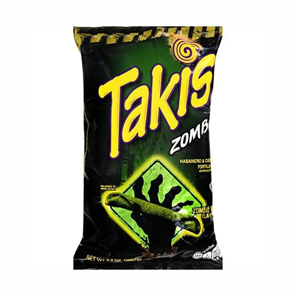 TAKIS ZOMBIE HABANERO & CUCUMBER FLAVORED TORTILLA CHIPS Takis Zombies ...