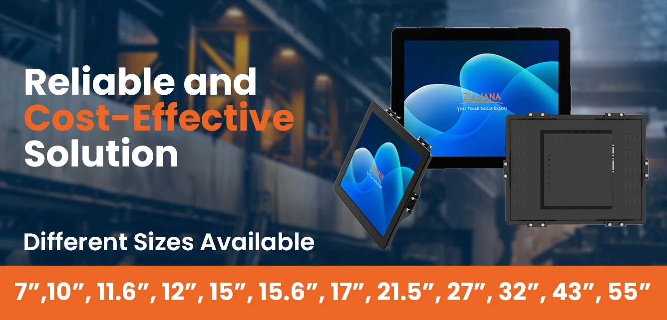 7 Inches Multitouch Open Frame Touch Screen Monitors For Industrial Use ...