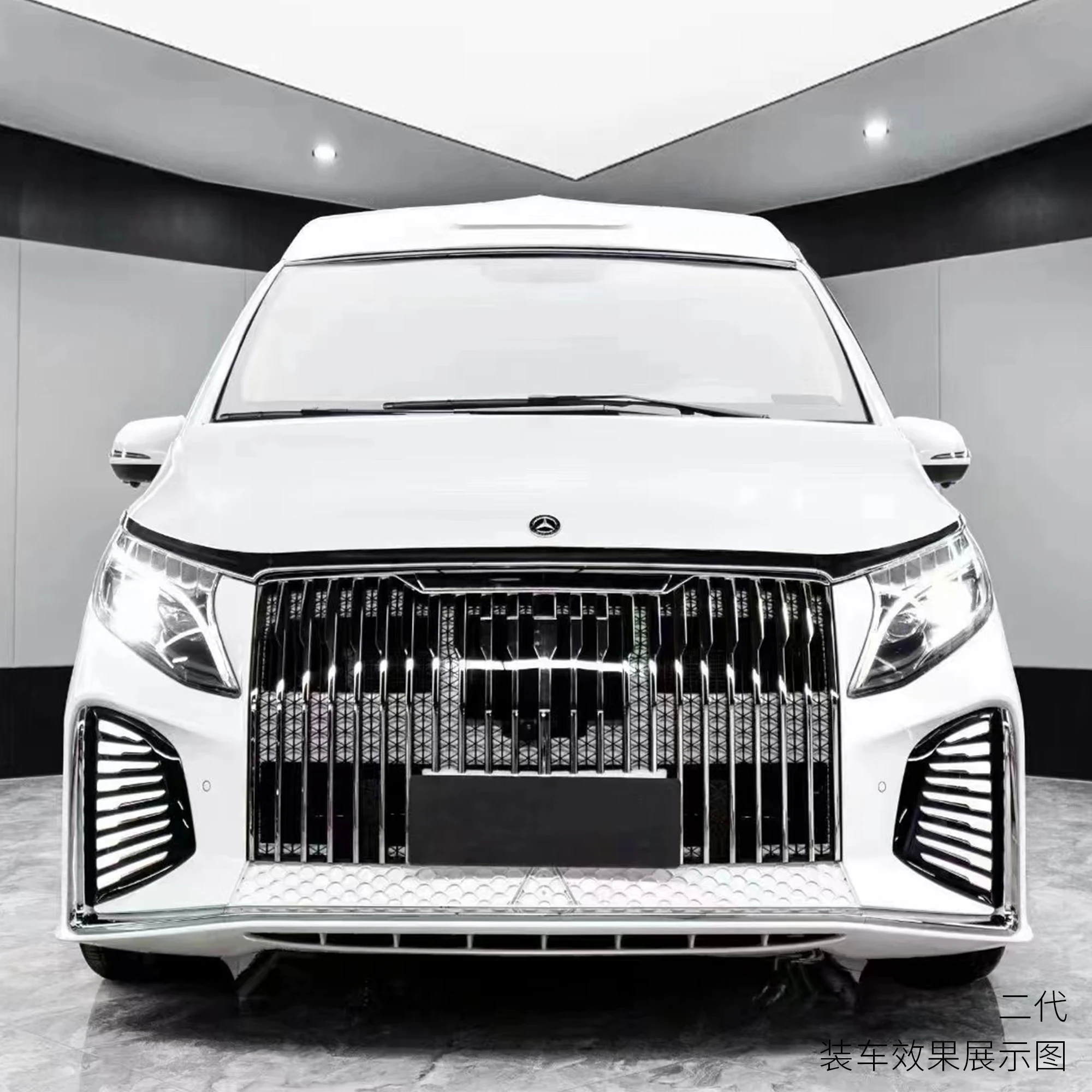 Vito 2024 Bumper Bodykit Mercy Facelift Mercedes Vito W639 V260 ...