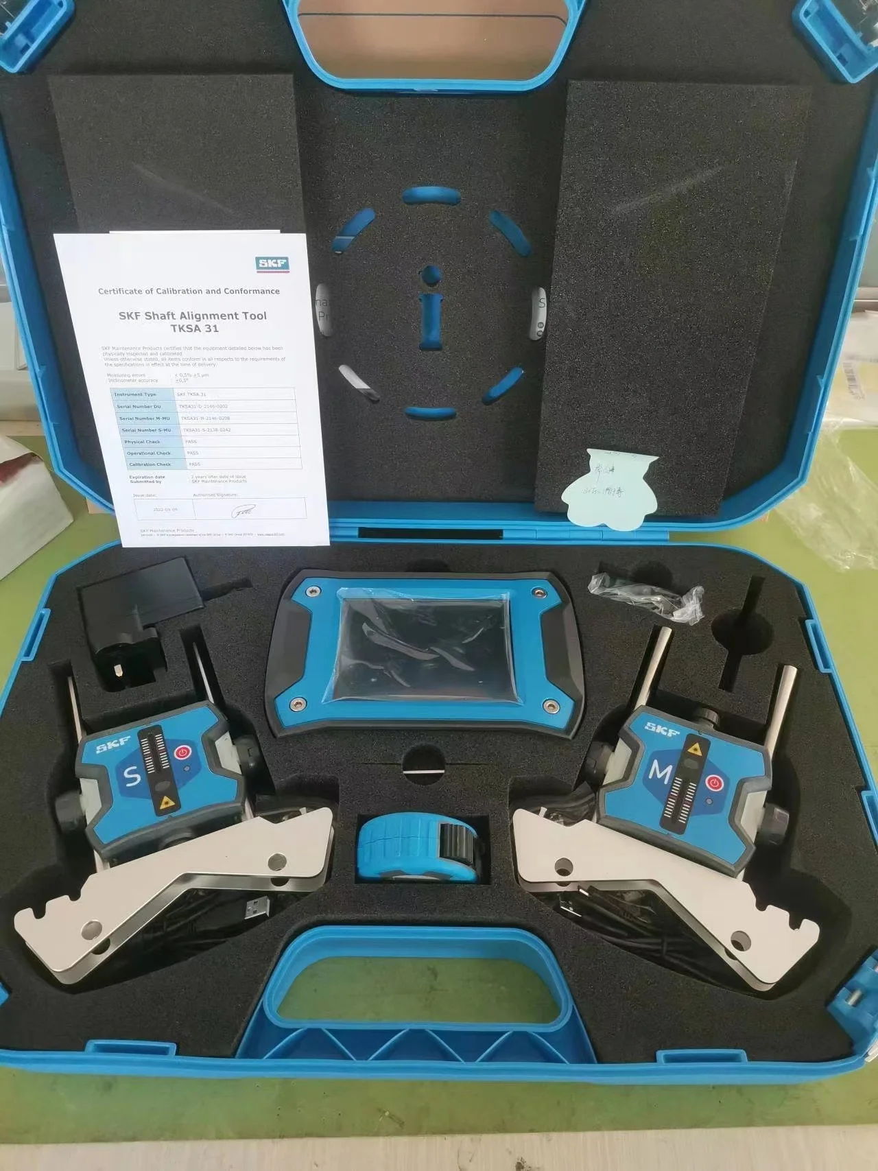 Skf Tksa 31 Basic Wired Laser Shaft Alignment Tool - Buy Skf,Tksa 31,Shaft Alignment Instrument ...