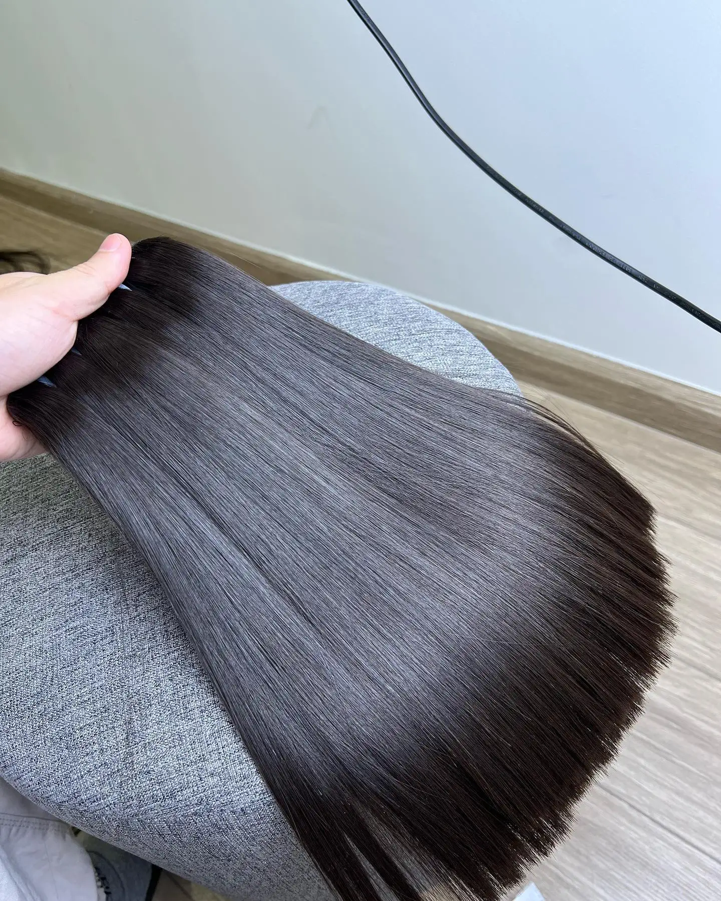 Wholesale 100% Vietnamese Human Hair Natural Black Color Unprocessed ...