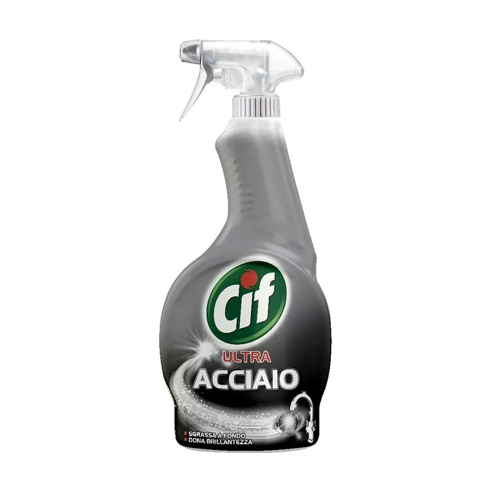 500ml Of Ultimate Shine: Cif Ultra Power Inox For Stainless Surfaces ...