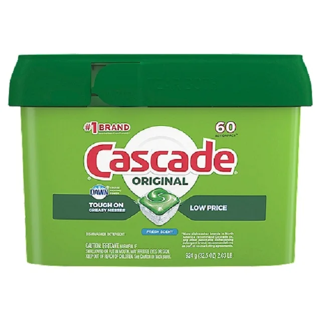 Wholesale Cascade Pods Dishwasher Soap Tablets Fast Dissolving Strong ...