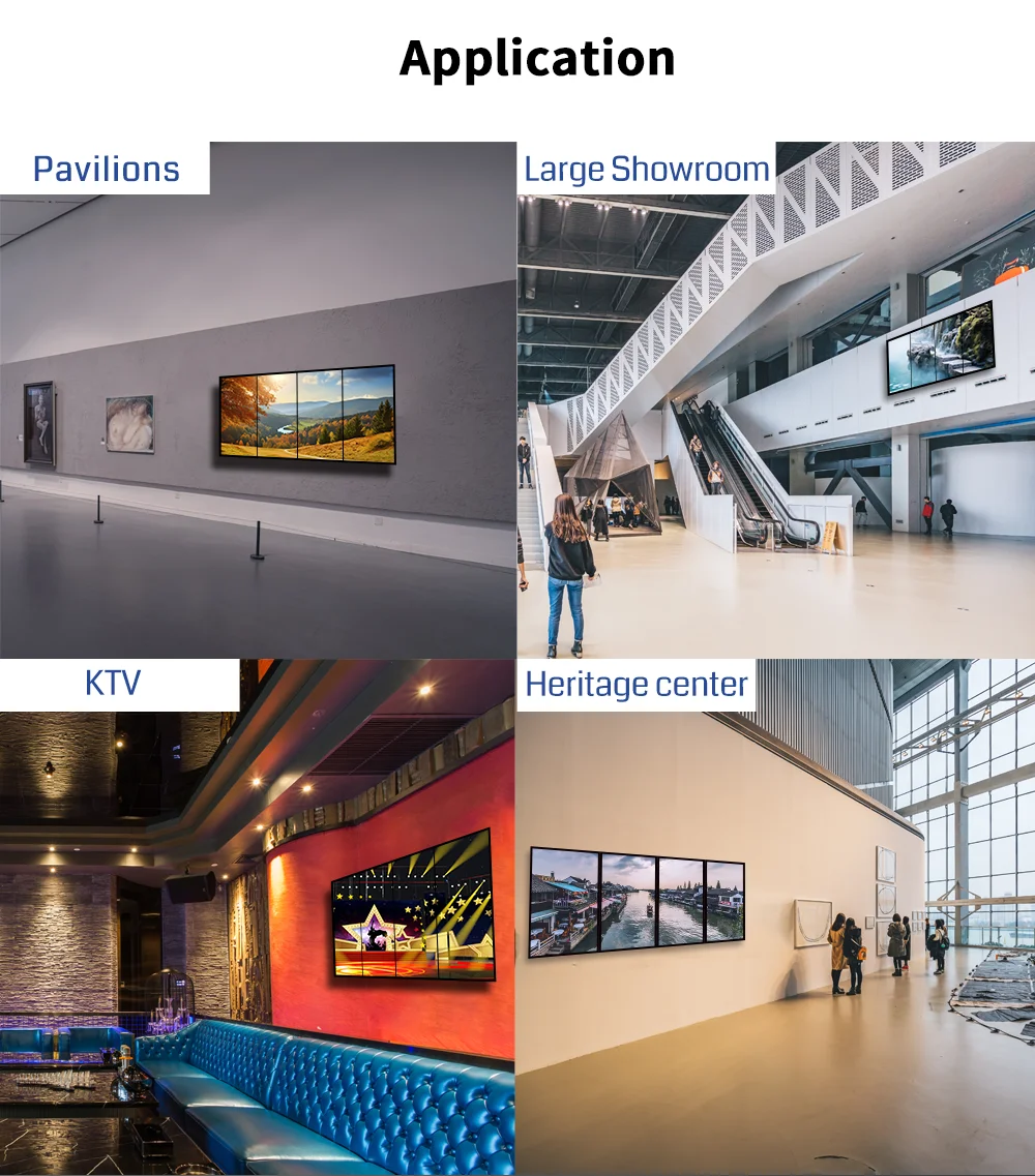 Bitvisus 3840x2160@30hz Plug And Play Hdmi 1x4 2x2 1x3 Video Wall ...