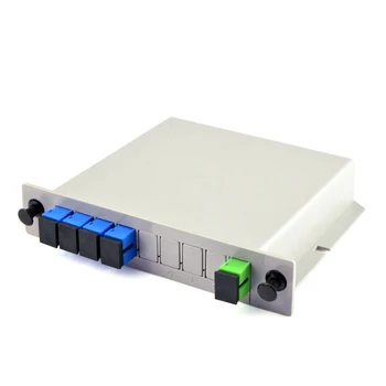 High Quality Ftth Price Optic Box 1x4 Gpon Plc Lgx Passive Fiber Single ...