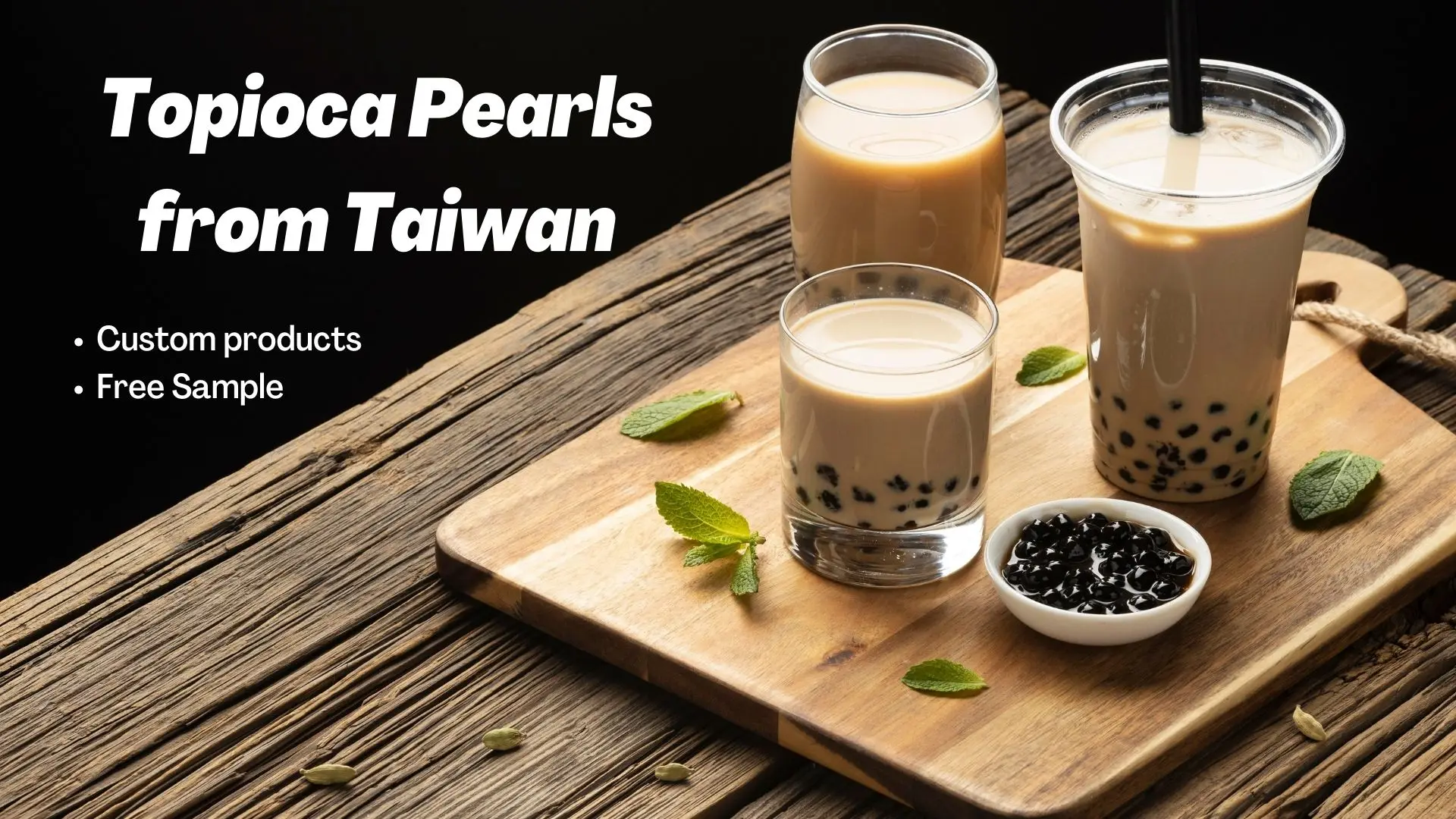 Taiwan Bubble Tea Tapioca Pearls - Buy Boba Tapioca Pearls,Boba Tapioca,Tapioca Black Pearls ...